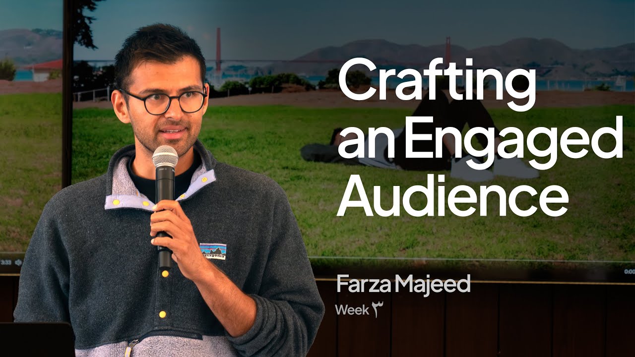 How to Build a Community Around Your Startup | Farza Majeed - YouTube