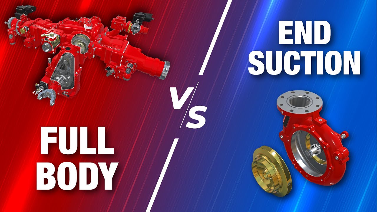 Waterous compares Full Body vs. End Suction Pumps - YouTube