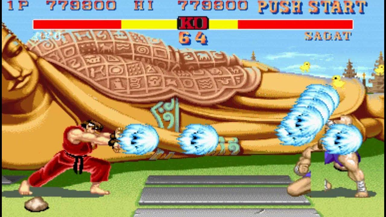 Arcade Cps1 Street Fighter 2 Champion Edition hack Long-play RYU koryu - YouTube
