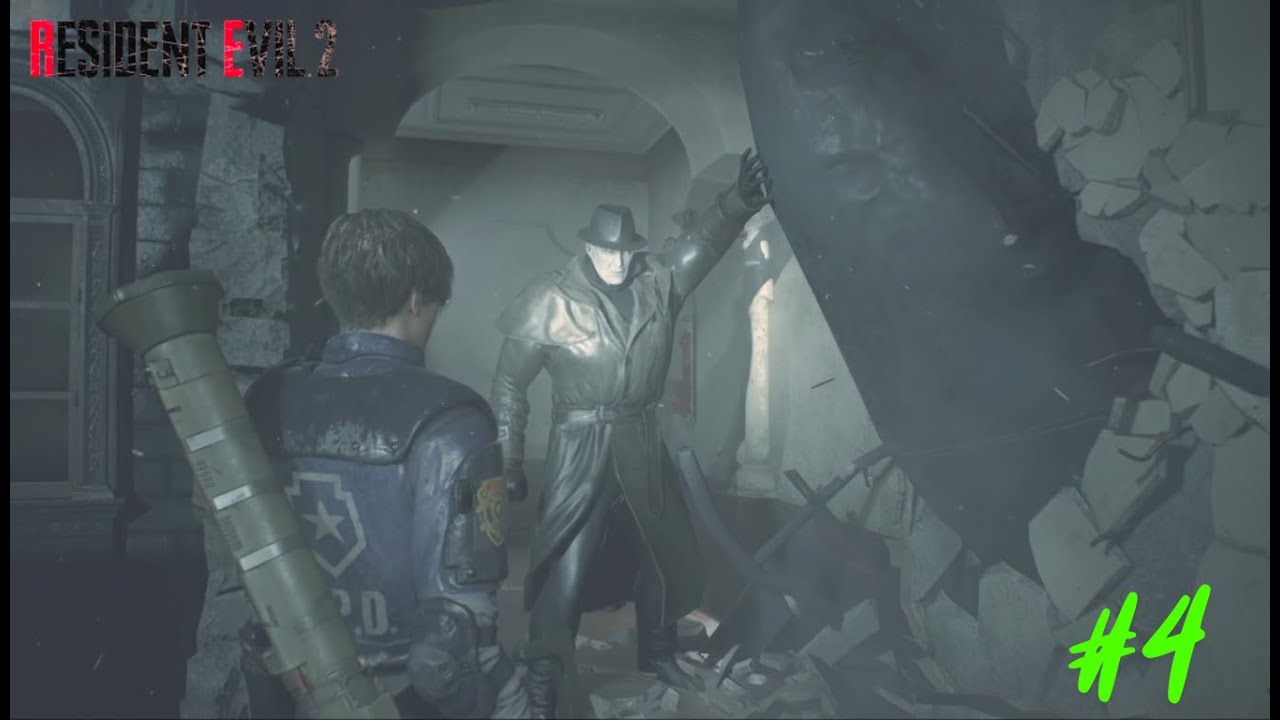 This Zombie Man is too Powerful to Defeat || Resident Evil 2 || #4 ...