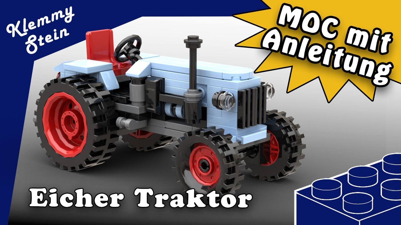 Eicher Traktor - LEGO® MOC - YouTube