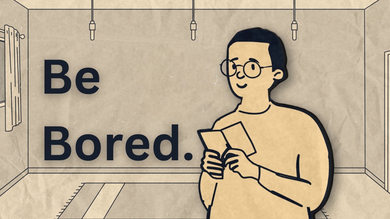 Anyone can achieve GREATNESS by being BORED - YouTube