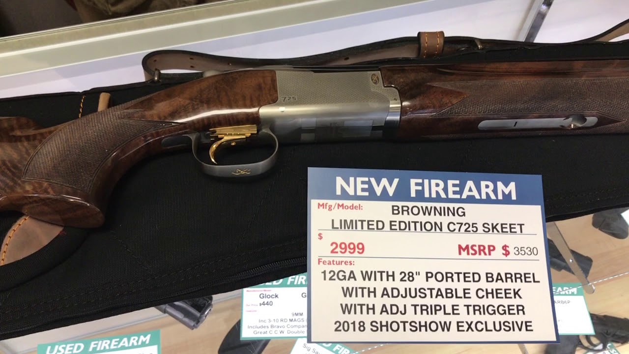 Browning Limited Edition C725 Skeet - YouTube