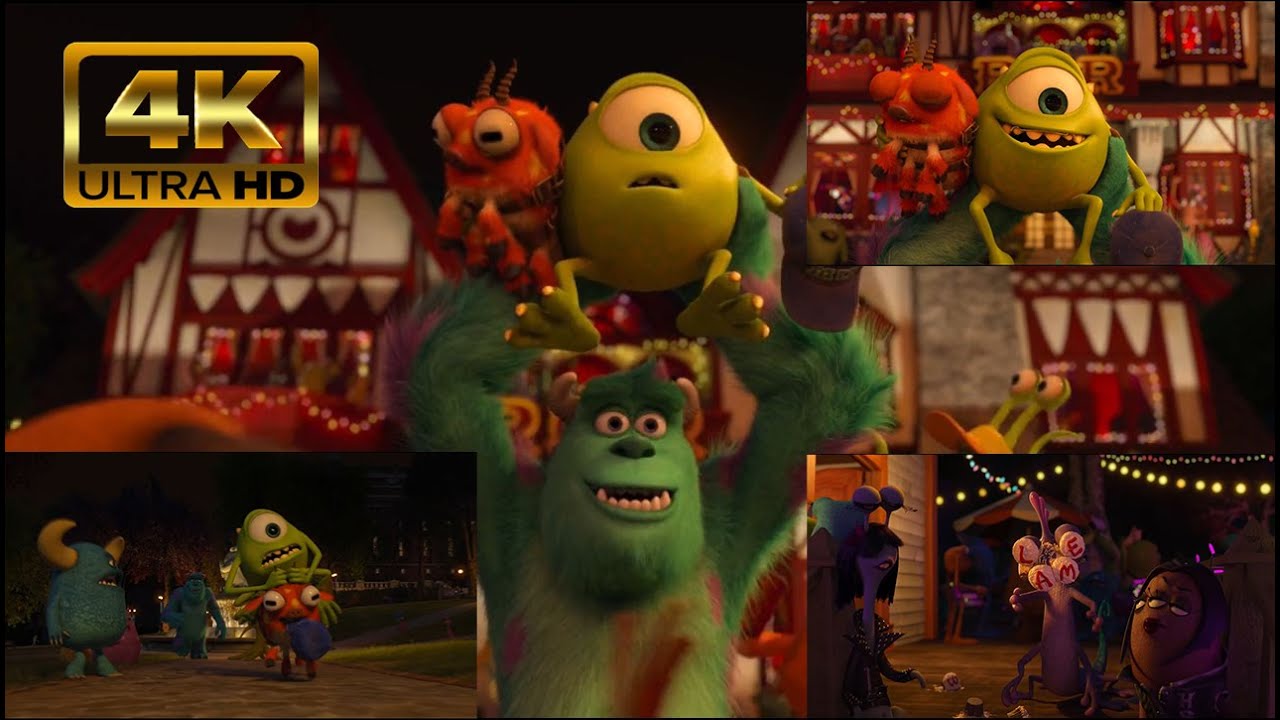 #monsters.university /Running scene /(4k in Eng.) - YouTube