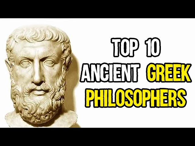 Top 10 Ancient Philosophers Top 10 Famous Philosophers In The World