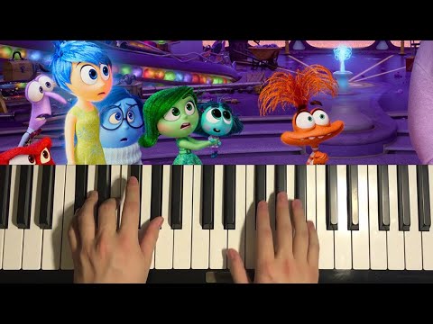Inside Out 2 Theme - Outside Intro (Piano Tutorial Lesson) - YouTube