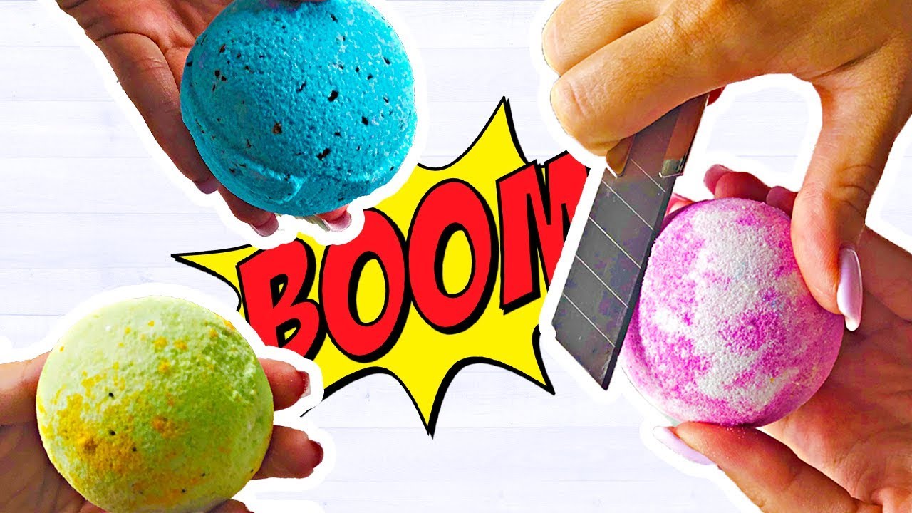 ASMR BATH BOMB carving #1 *no talking* - YouTube
