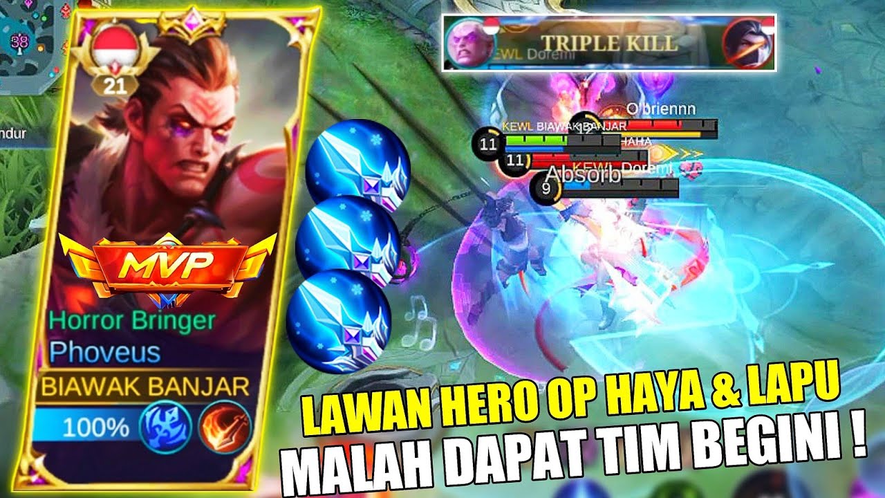 PHOVEUS BEST BUILD | GAMEPLAY HERO PHOVEUS - TOP GLOBAL PHOVEUS 2023 ...