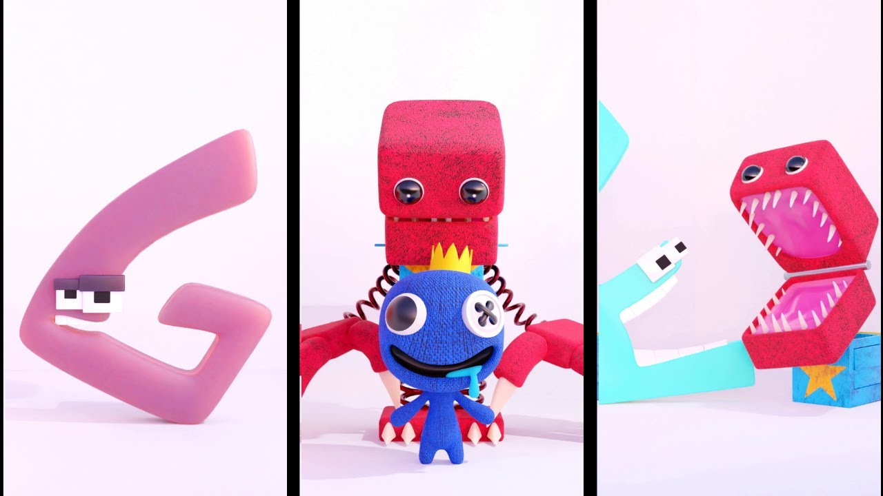 Daily Life Of Rainbow Friends with Boxy Boo Compilation - YouTube