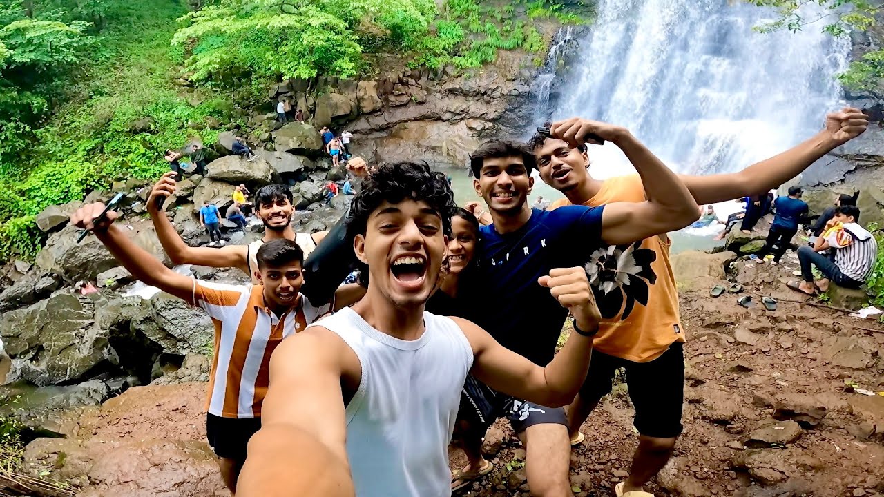 Explored 2025’s Monsoon first Waterfall | Dhangar Waterfall Badlapur ...