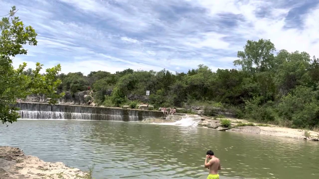 Blue hole park Georgetown Texas - YouTube