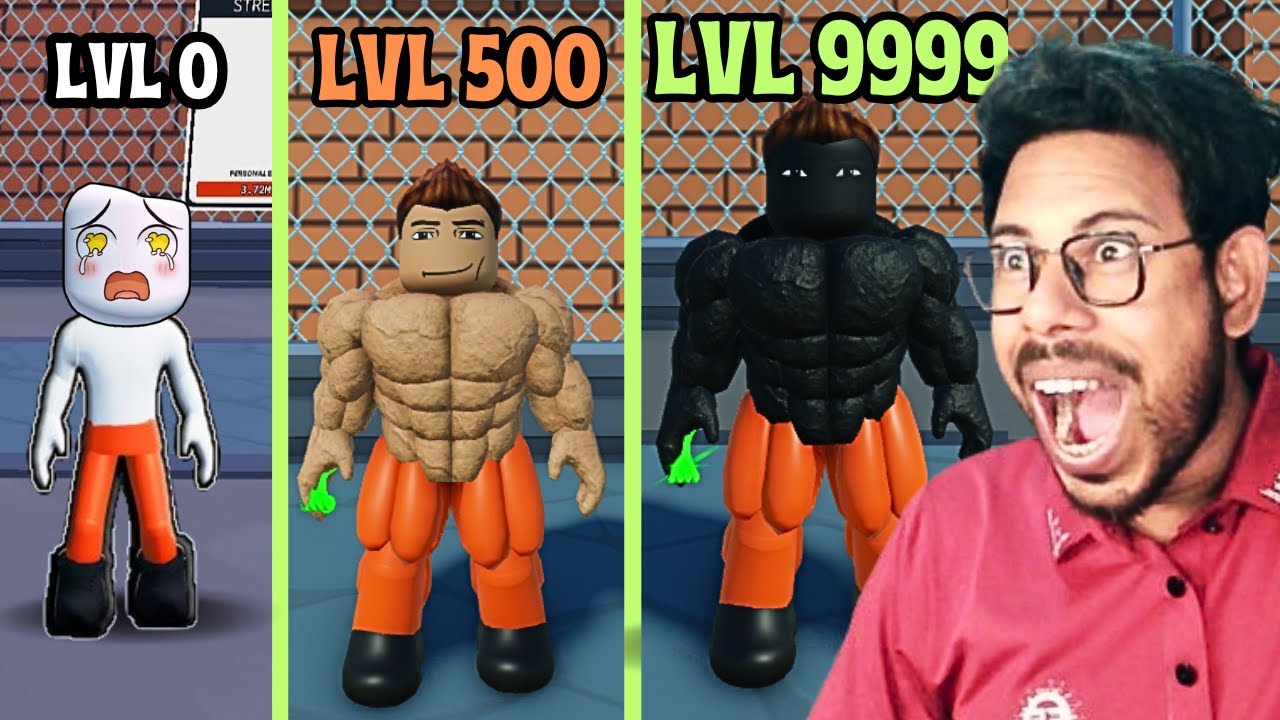 Becoming The STRONGEST in Roblox Prison Pump| Part 3😱 - YouTube