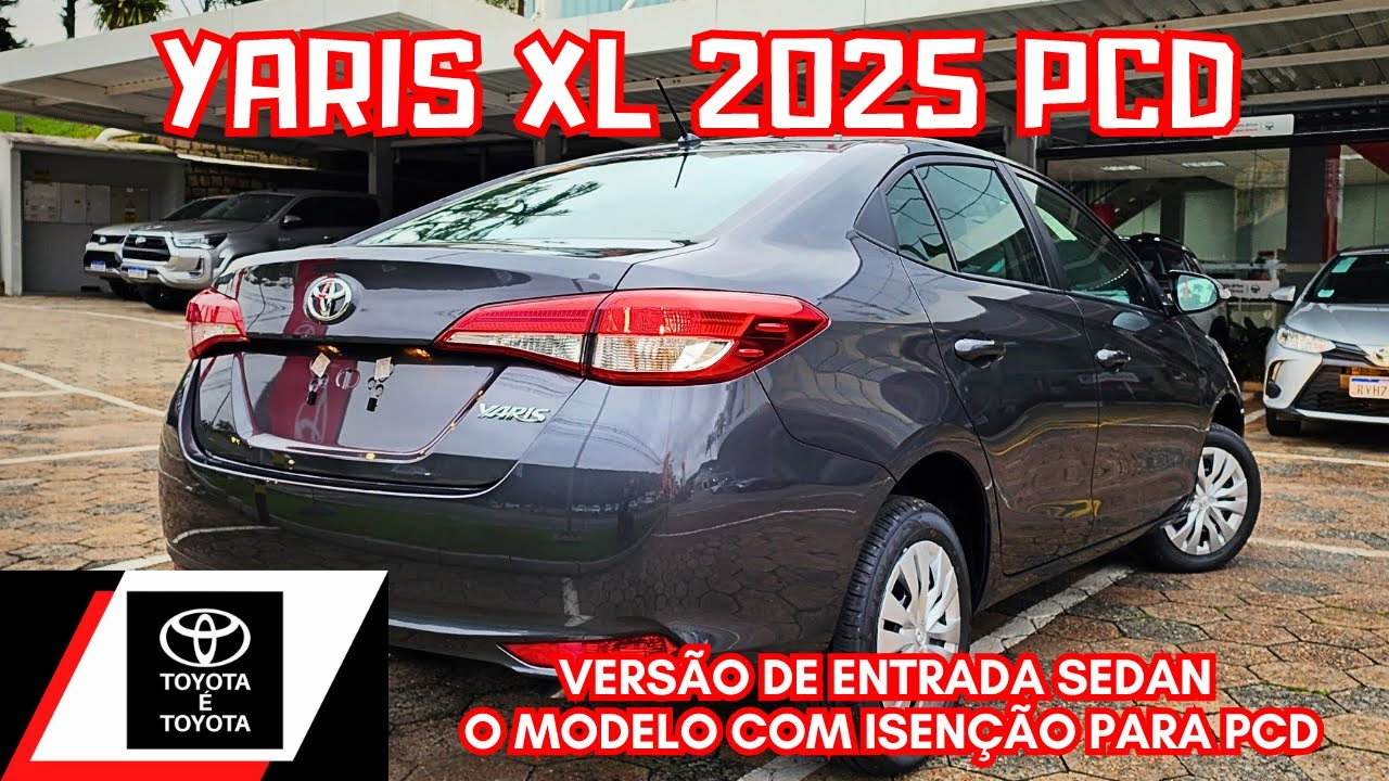 AVALIAÇÃO TOYOTA YARIS XL 2025 | O SEDAN COMPACTO VERSÃO DE ENTRADA ...