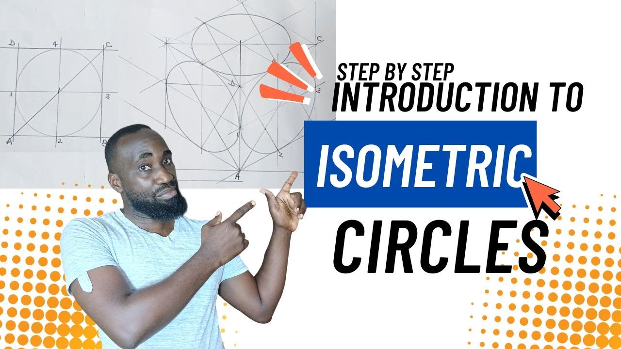 INTRODUCTION TO CIRCLES IN ISOMETRIC USING COMPASS METHOD - YouTube
