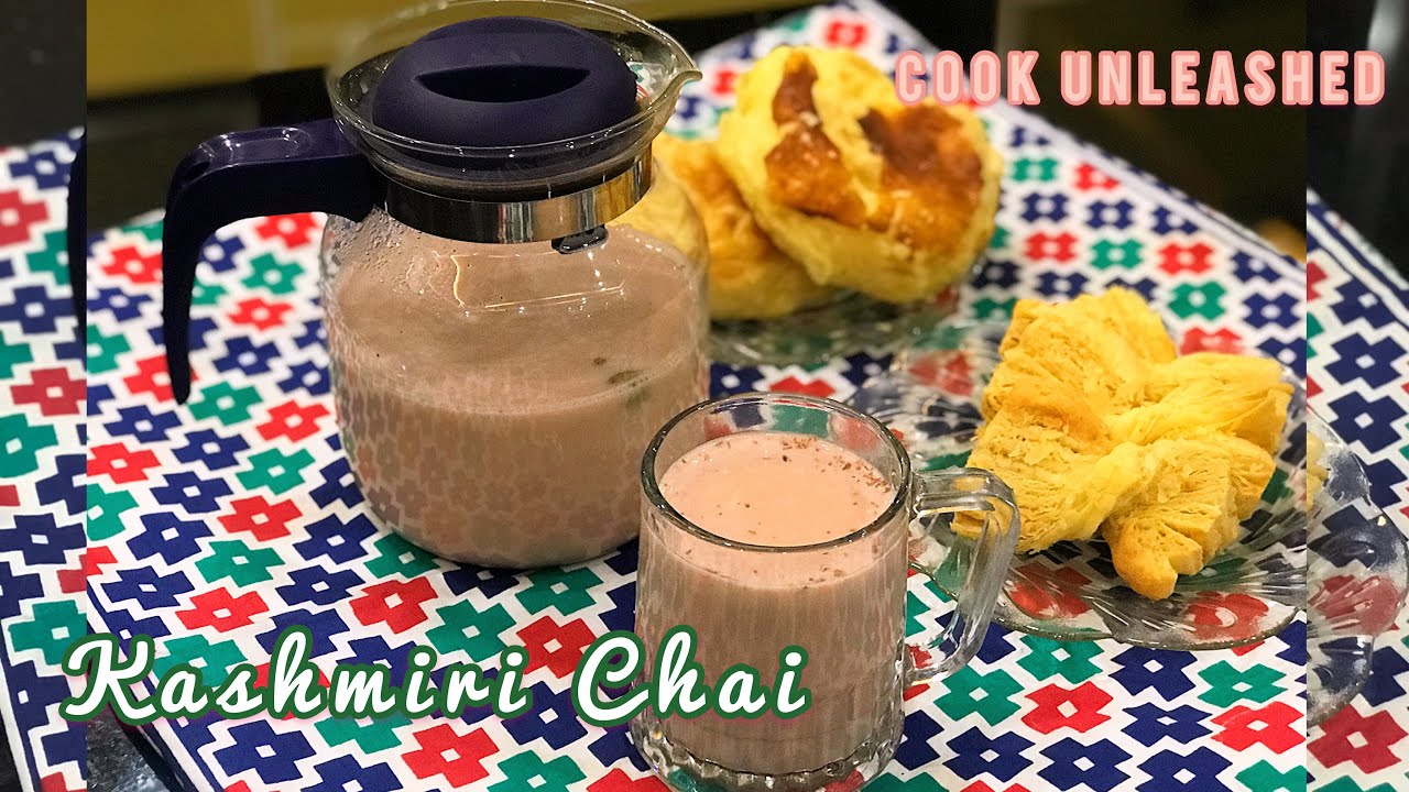 Kashmiri Tea | Pink Tea | Noon Chai | Kashmiri Sabz Chai | Winter ...