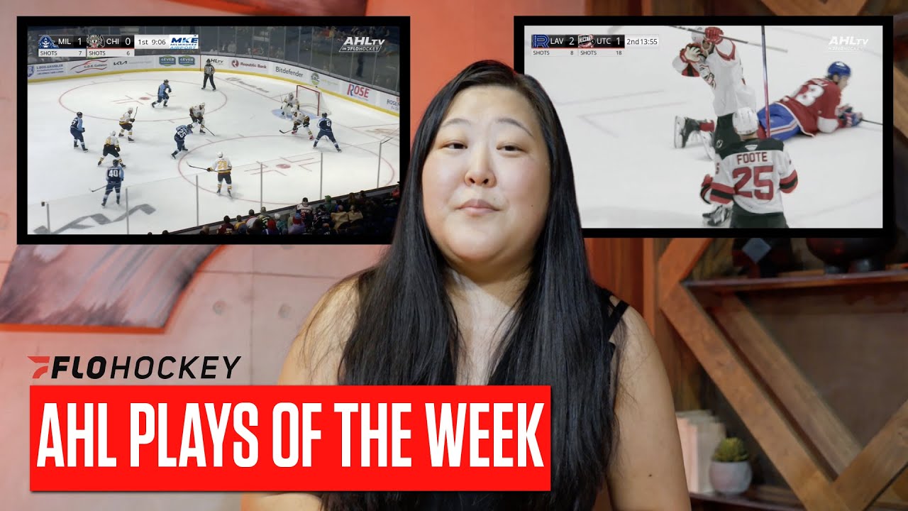 Franchise Firsts, Dabs And More On FloHockey's AHL Plays Of The Week - YouTube
