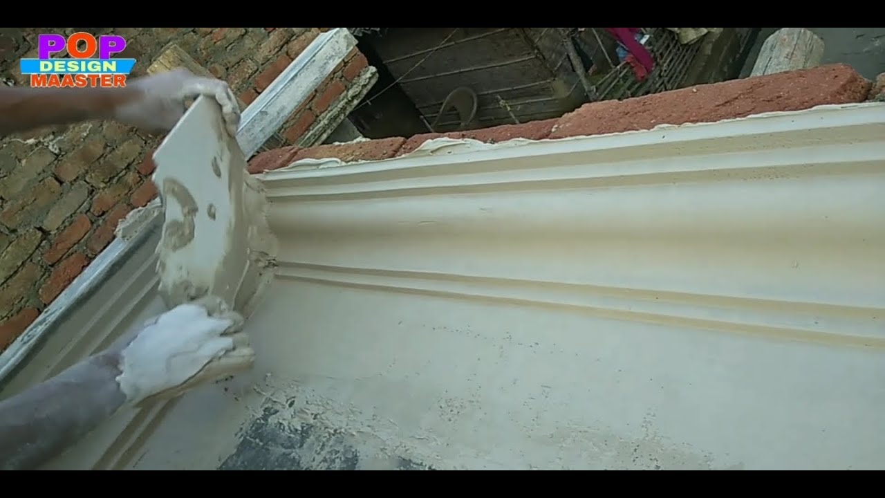 POP roof main front design , How to making roof front design - YouTube