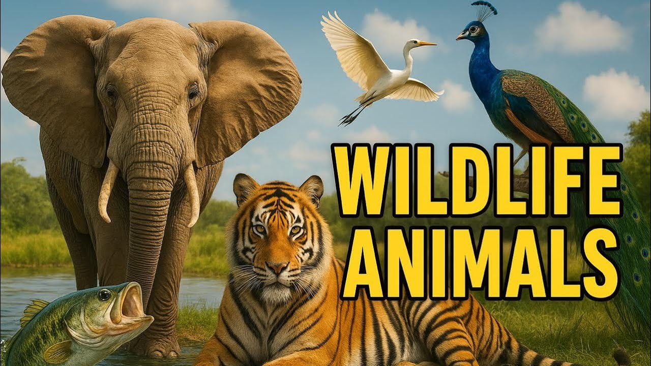 Amazing Scene of Wild Animals nature scenery. | iqraubaidskhan - YouTube