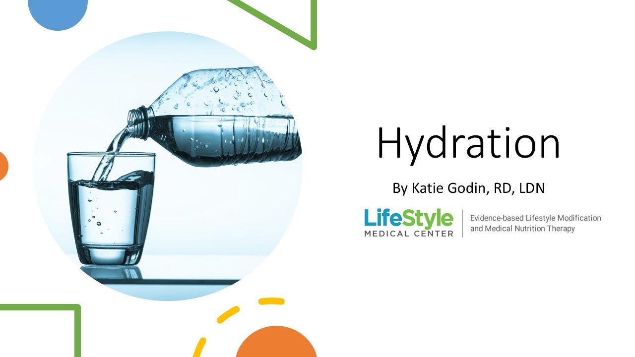 NC OSHR Wellness July 2023 - Hydration - YouTube