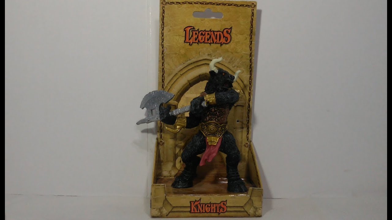 Chap Mei Legends and Knights Minotaur action Figure Unboxing and Review ...