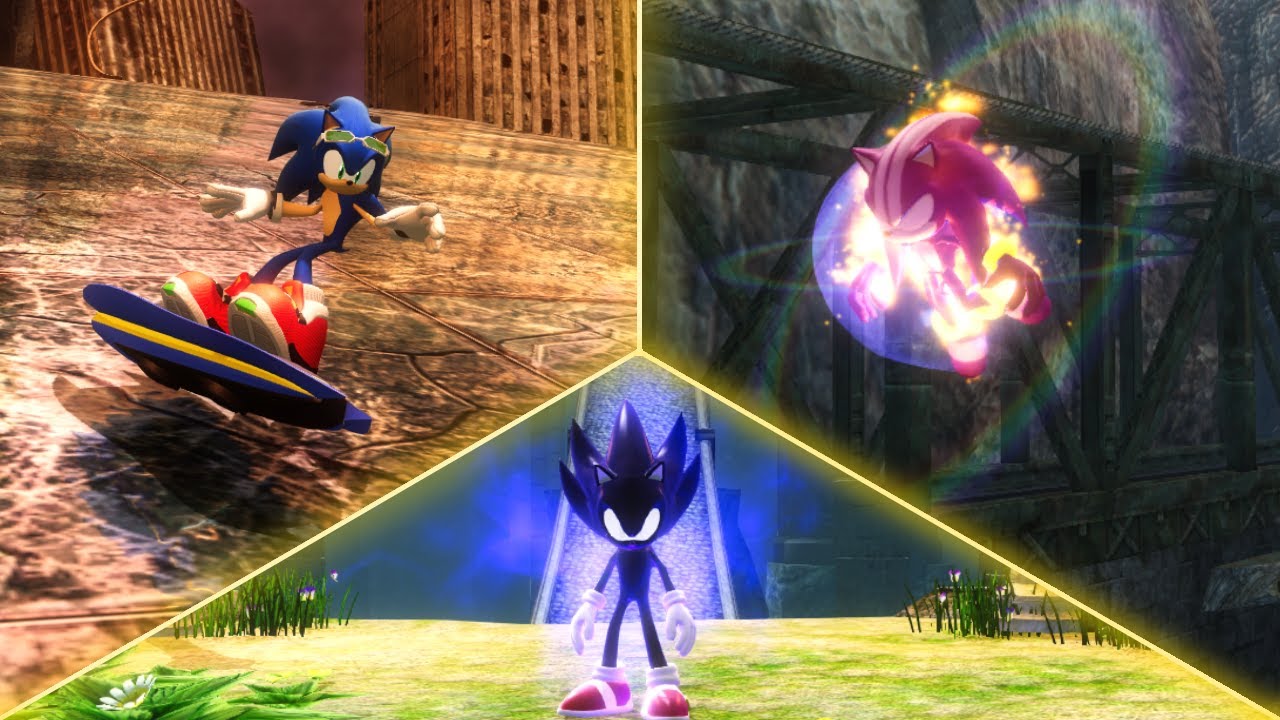 Sonic Project 06 Celebrates Halloween! (Character Model Swap Mod) - YouTube