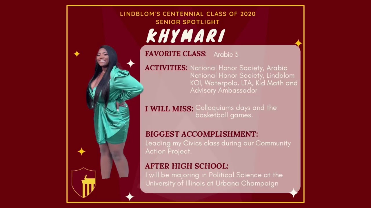 Lindblom Math & Science Academy High School Graduation 2020 - YouTube