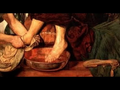 Thursday of Holy Week: washing feet - YouTube