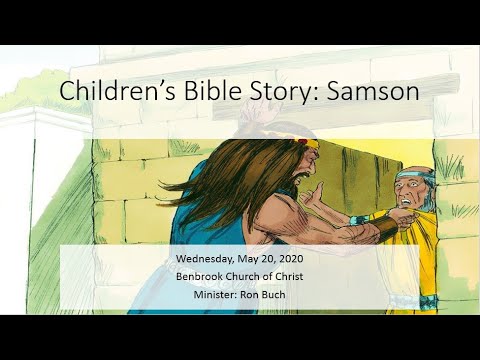 Children's Bible Story Samson - YouTube