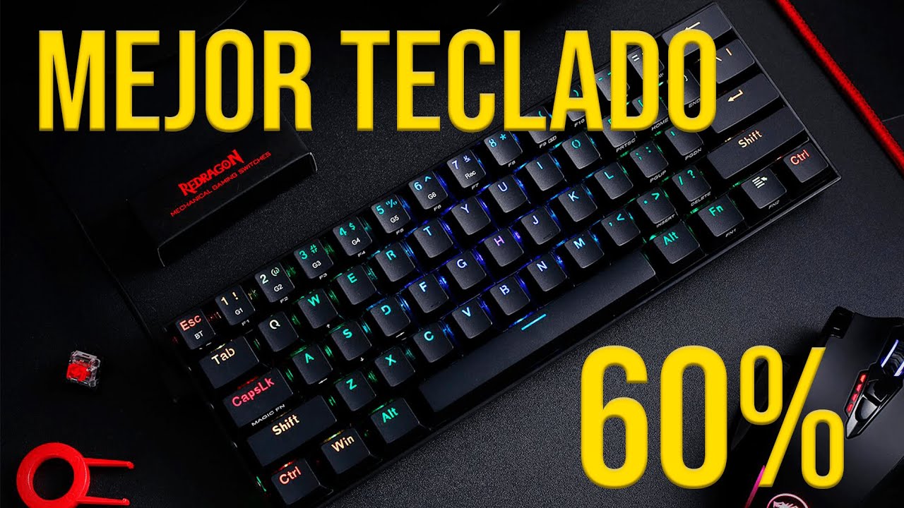 El Redragon K530 Dragonic - ¿El mejor teclado 60%? - YouTube