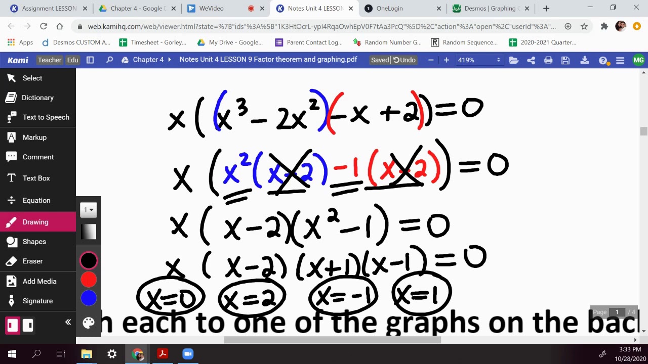 Unit 4 Lesson 9 Video Algebra 2 - YouTube