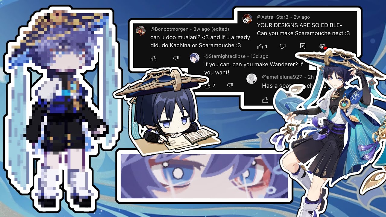 Making Wanderer From Genshin Impact In GL2 - YouTube