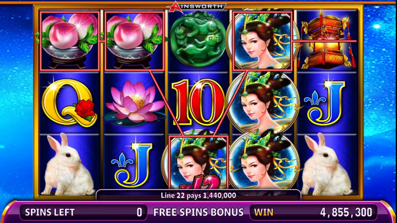 EXOTIC MOON Video Slot Casino Game with an EXOTIC MOON FREE SPIN BONUS ...