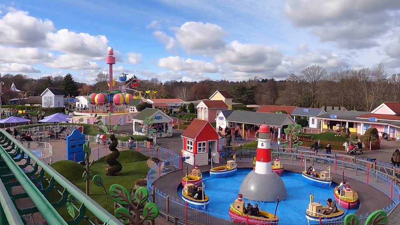 The Queen's Flying Coach Ride 4K Onride POV - YouTube