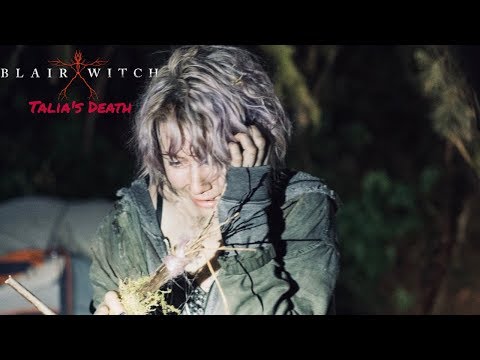Blair Witch 2016 Talia's death scene