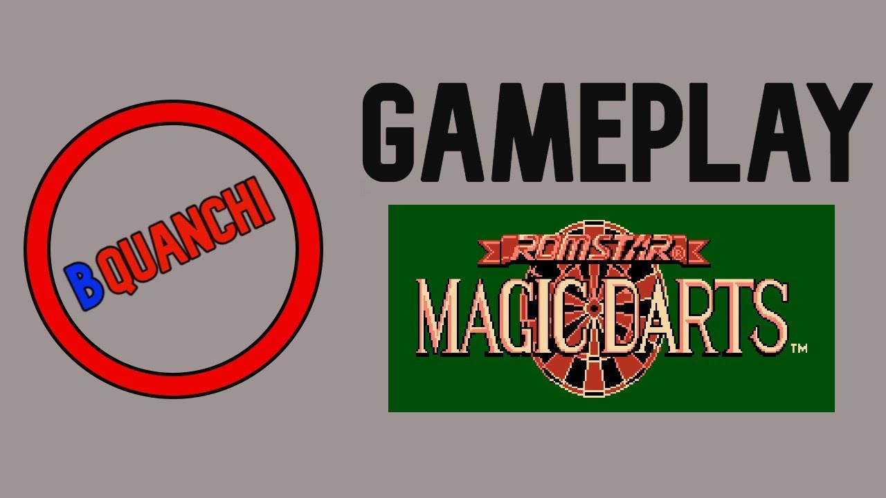Magic Darts (NES) - Gameplay [No Commentary] - YouTube