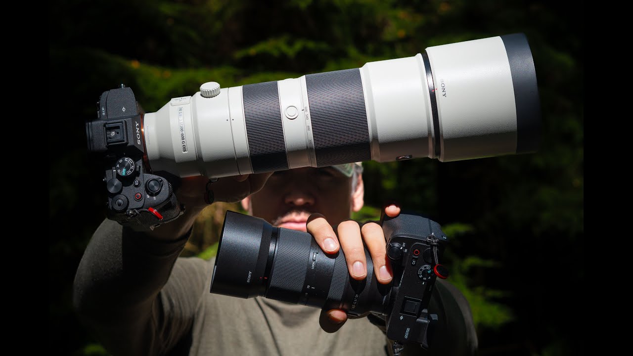 Sony 70-350 G and 200-600 G Telephoto Lens comparison - YouTube