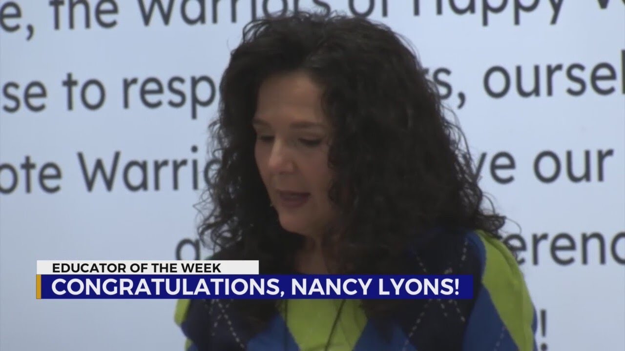 Educator of the Week: Nancy Lyons, Happy Valley Middle School - YouTube