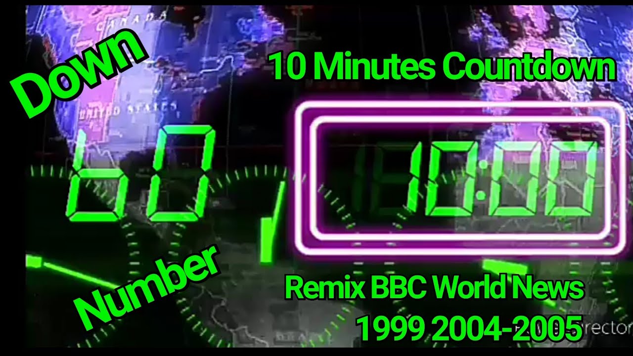 JCTG 10 Minutes Countdown - Remix BBC World News Countdown Clock With ...