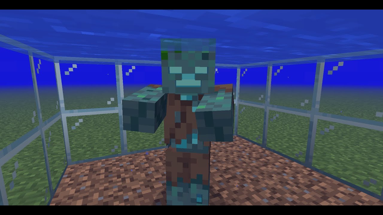 Sound of Minecraft Drowned die - 1 hour - YouTube