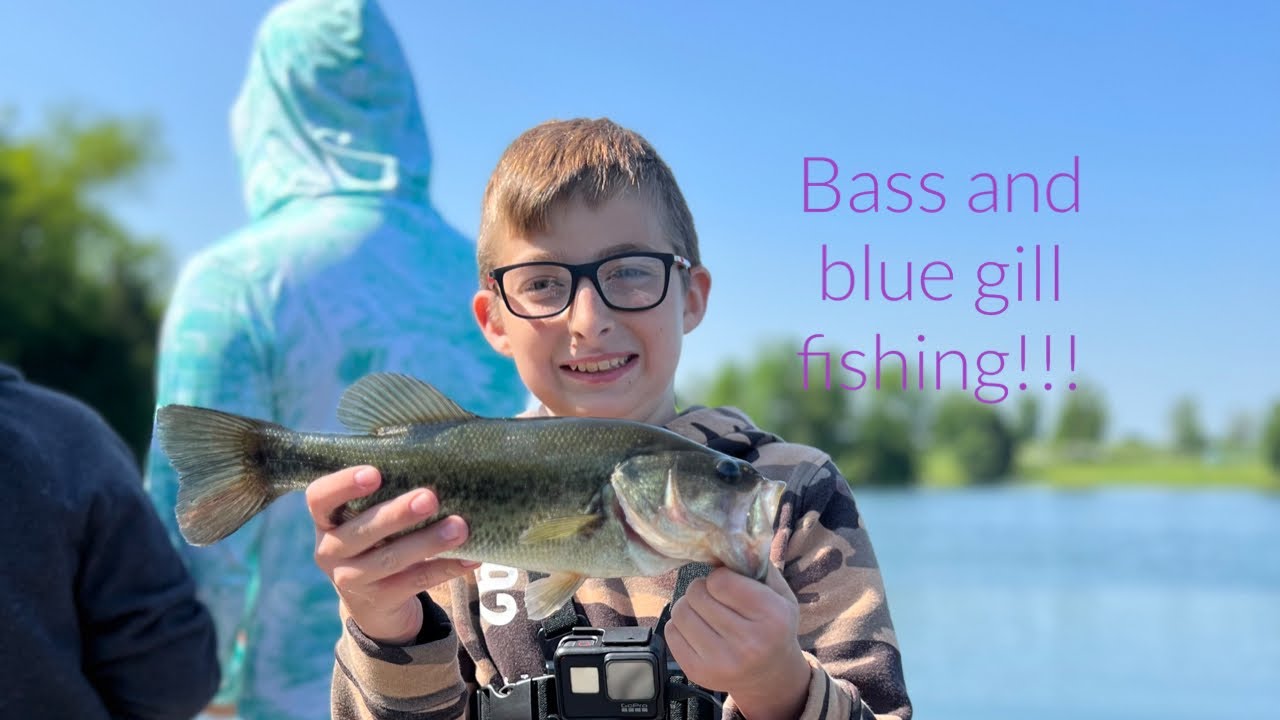 Bass and bluegill fishing!!! - YouTube