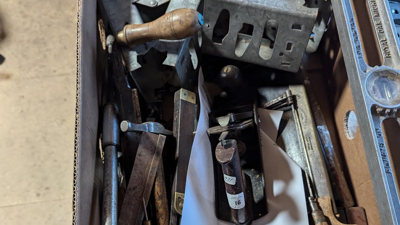 Tool drool, auction haul. - YouTube