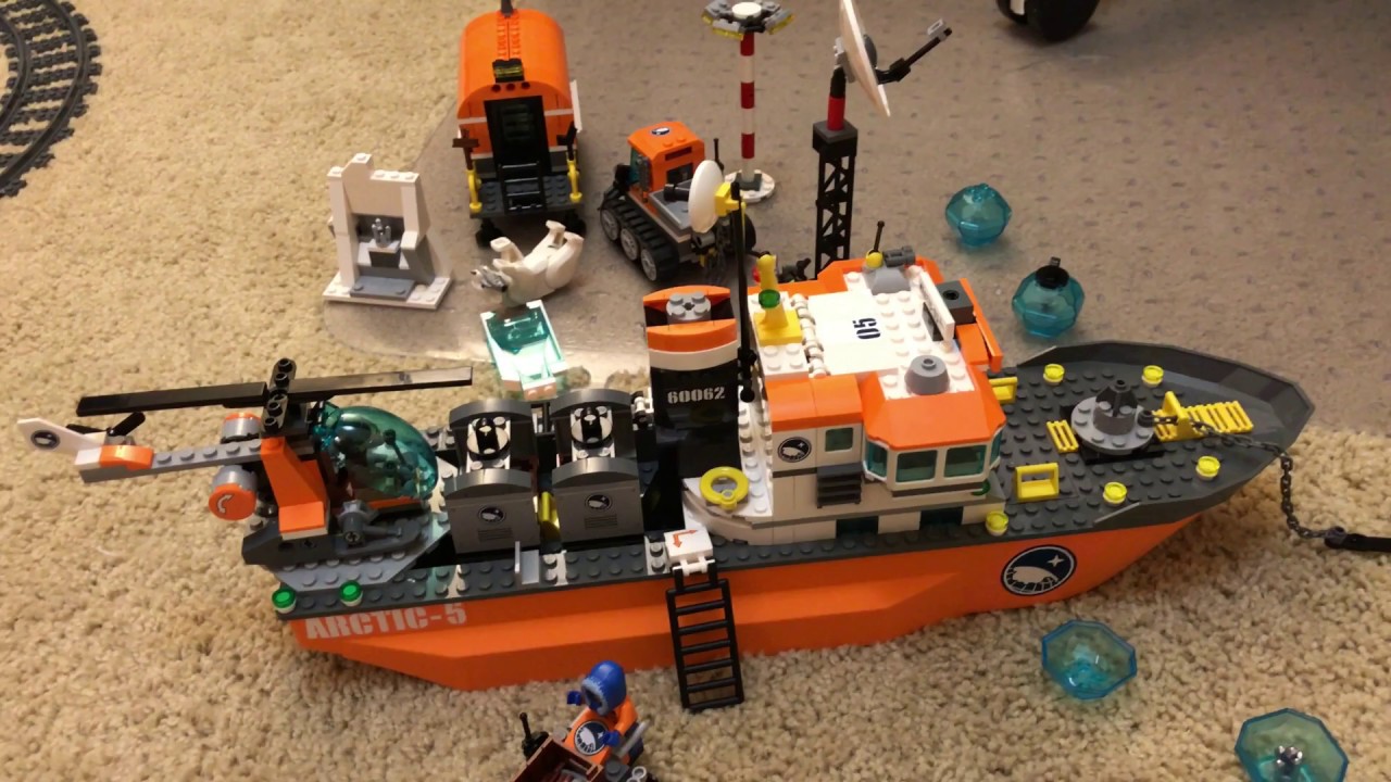 Lego Arctic Icebreaker! 60062 - YouTube