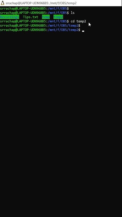 5- How to change "Current Directory" in linux ?? - YouTube