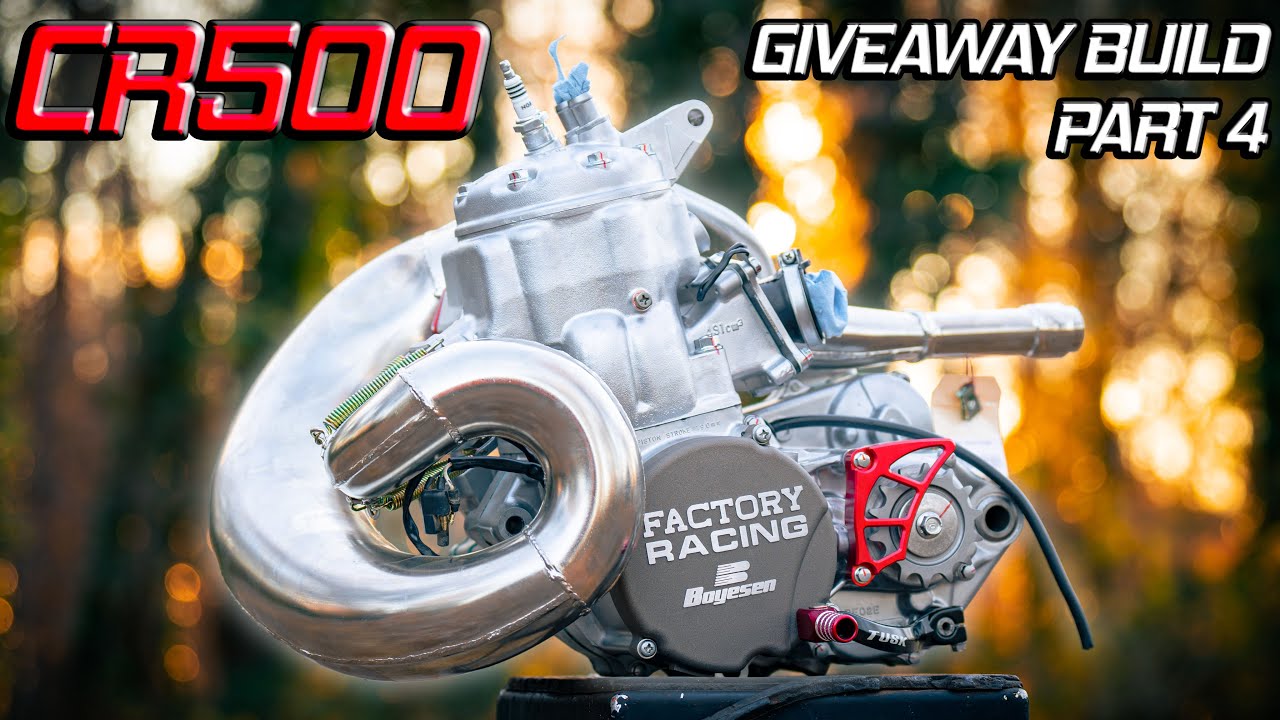 The Custom CR500 Motor is Finished! (+1.5mm Overbore) (CR500 Giveaway ...
