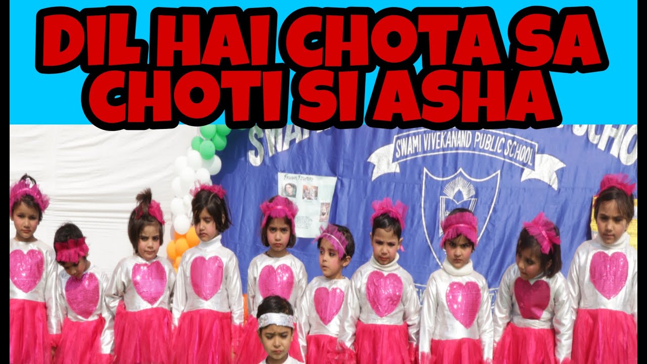 Dil Hai Chota sa | Choti si Asha| Best Dance Performance || svps - YouTube