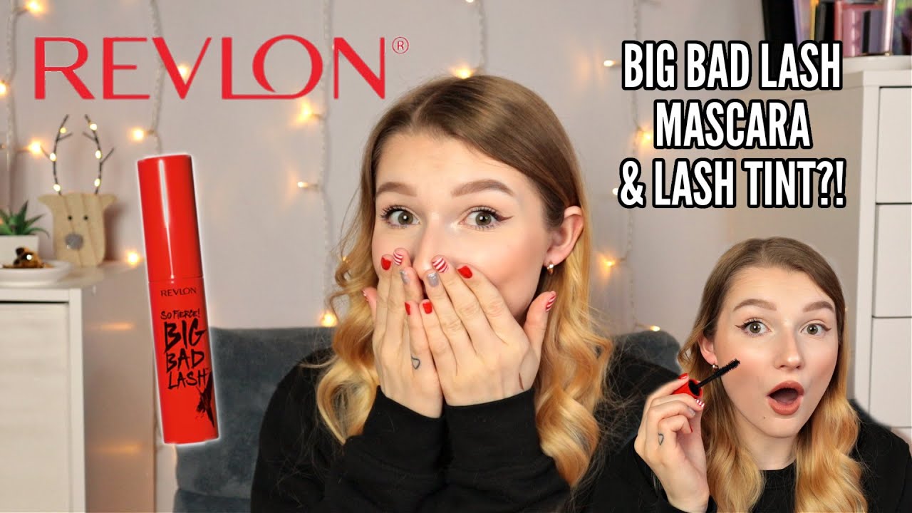 REVLON SO FIERCE BIG BAD LASH MASCARA REVIEW!! And More 😉 - YouTube