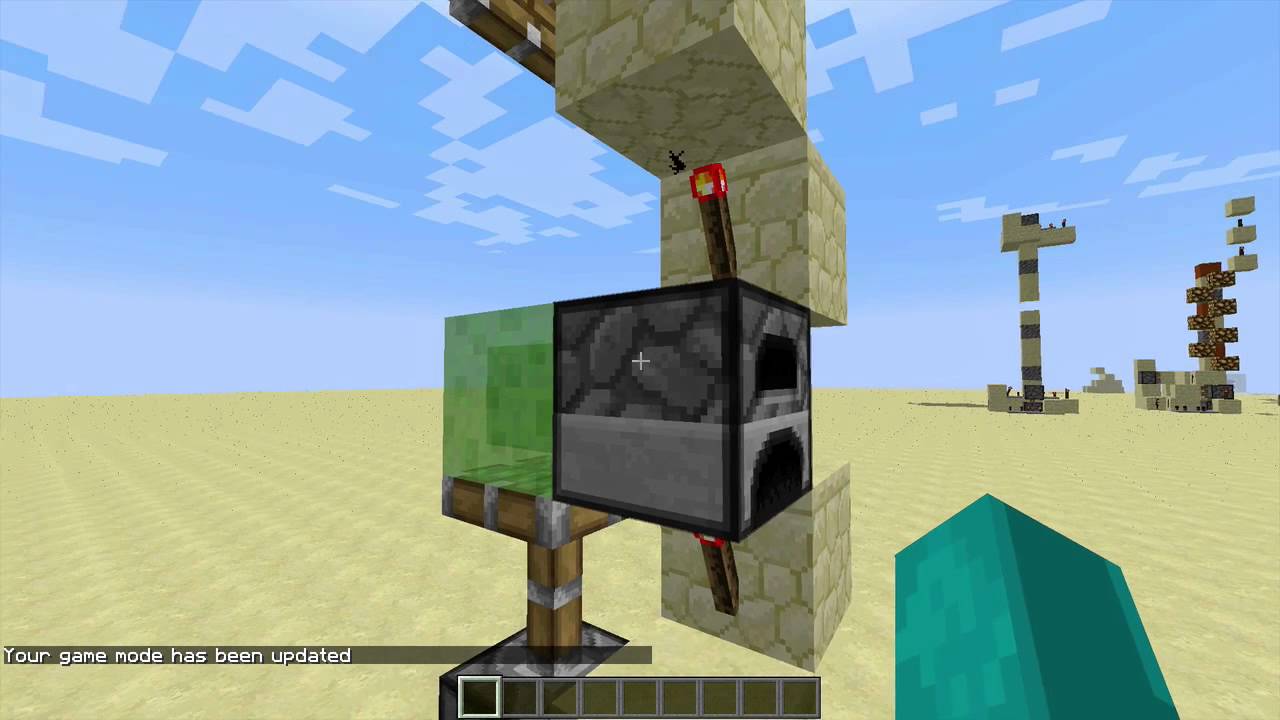 Minecraft Tutorial Guardian Turret Base defense system - YouTube
