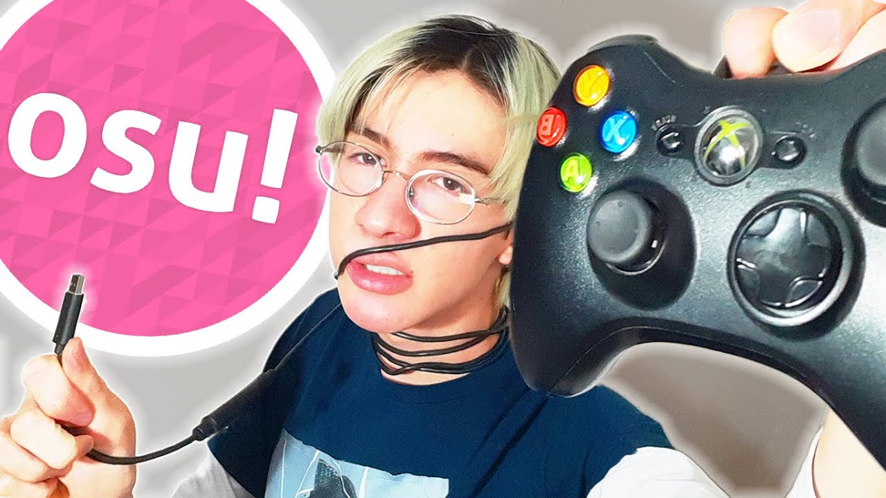 OSU! CON CONTROL DE XBOX - YouTube