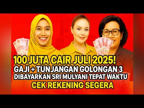 SRI MULYANI CAIRKAN GAJI DAN TAMBAHAN PENGHASILAN P S GOLONGAN 3B TEPAT ...