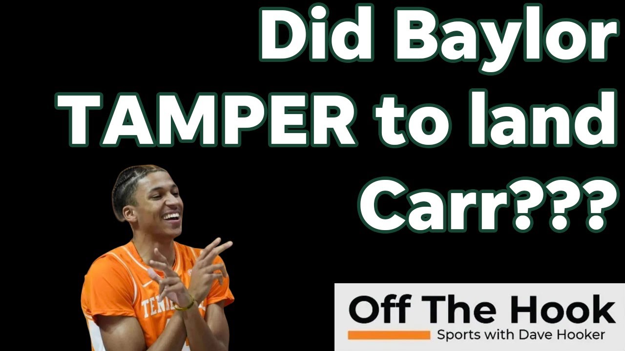 Tennessee Basketball G Cameron Carr transfers from Vols to Baylor - YouTube